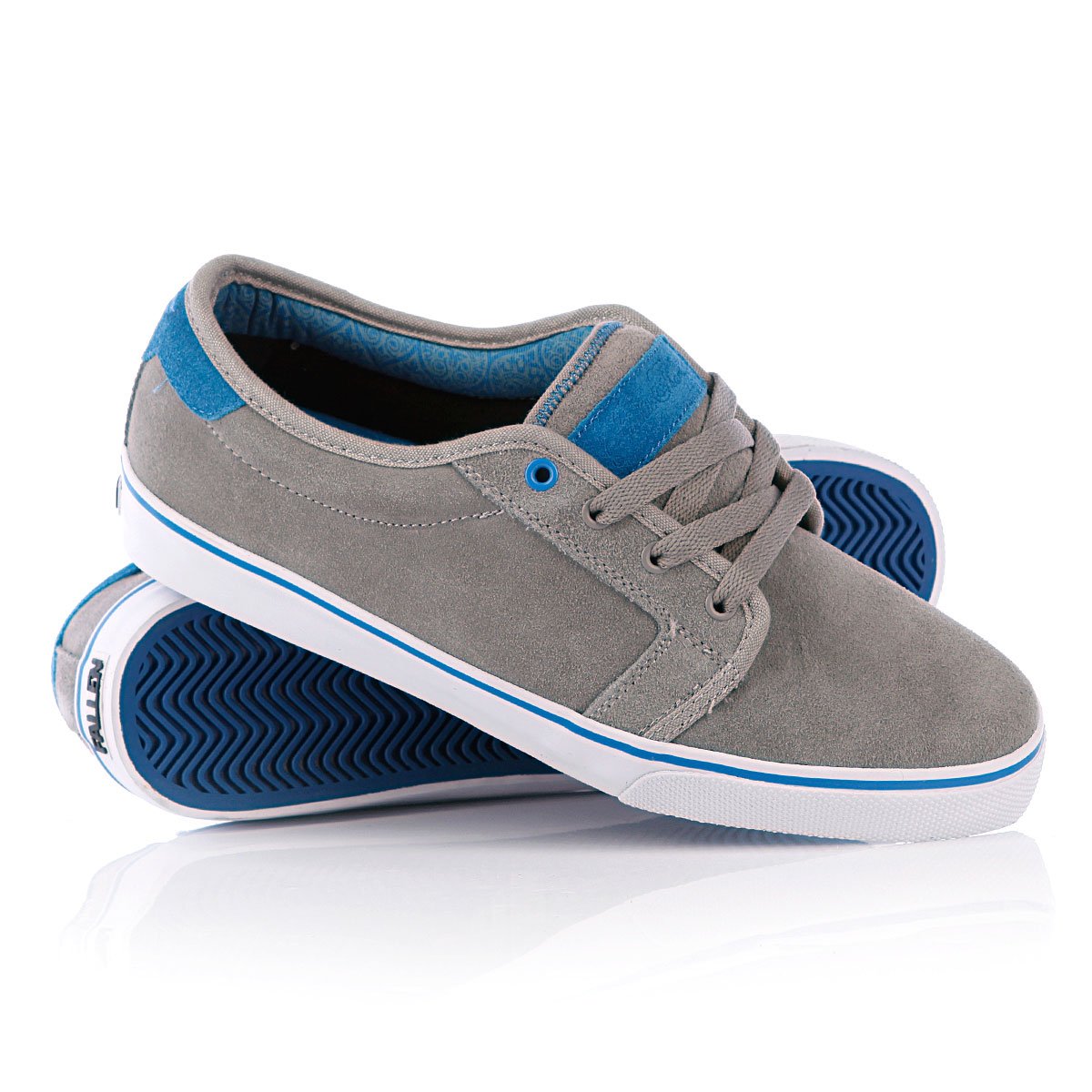 Купить кеды Fallen Forte Cement Grey/Sky Blue в интернет-магазине ...